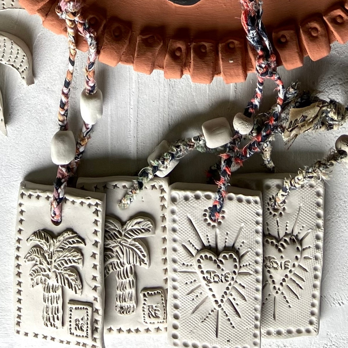 Hand Sculptured Clay Talisman — WanderlustWares